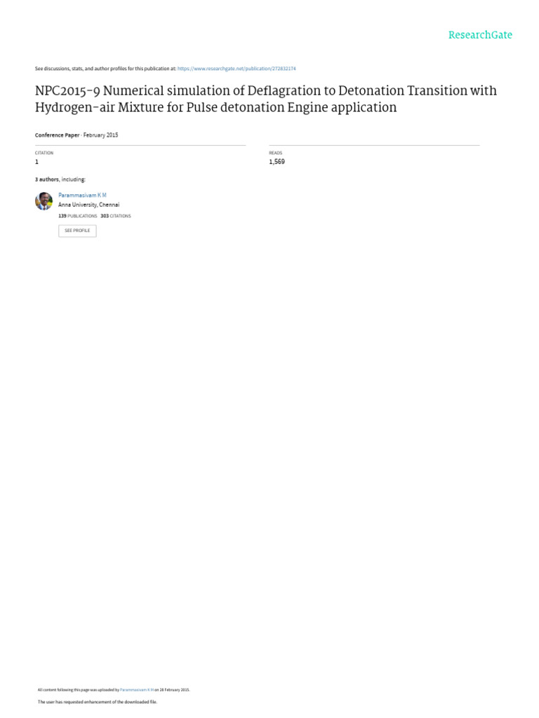 NPC2015 9 | PDF | Fluid Dynamics | Combustion