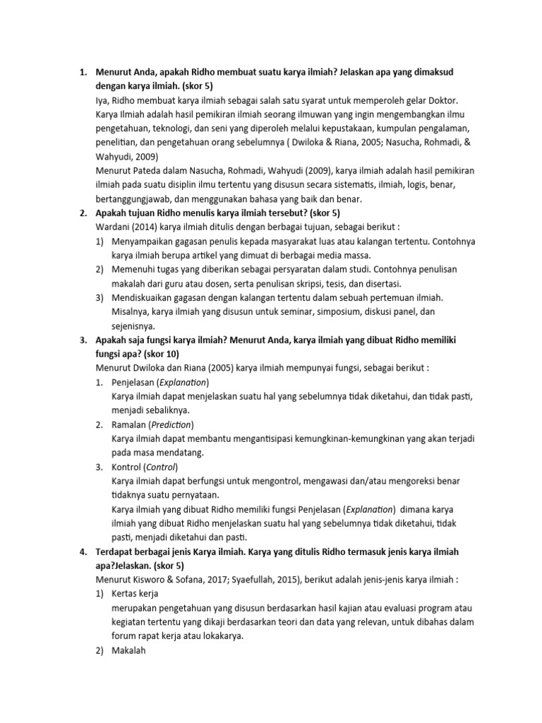 Tugas 1 Teknik Penulisan Karya Ilmiah | PDF | Karier & Perkembangan