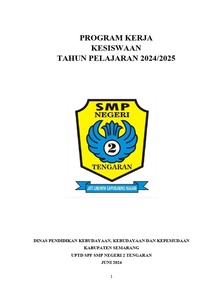 Proker Osis 24-25 | PDF | Karier & Perkembangan | Pengembangan Diri