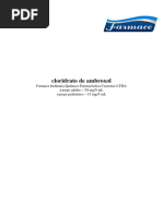 Clorocil: Pomada Oftálmica e Uso Seguro | PDF | Gravidez | Amamentação