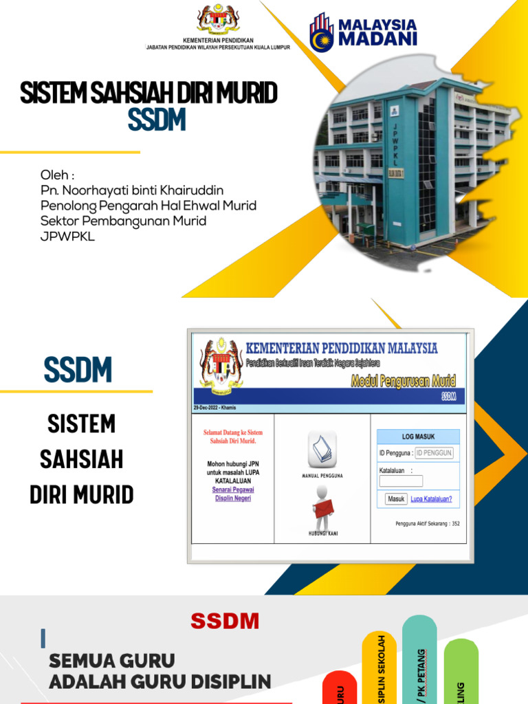 Sistem Sahsiah Diri Murid (SSDM) | PDF