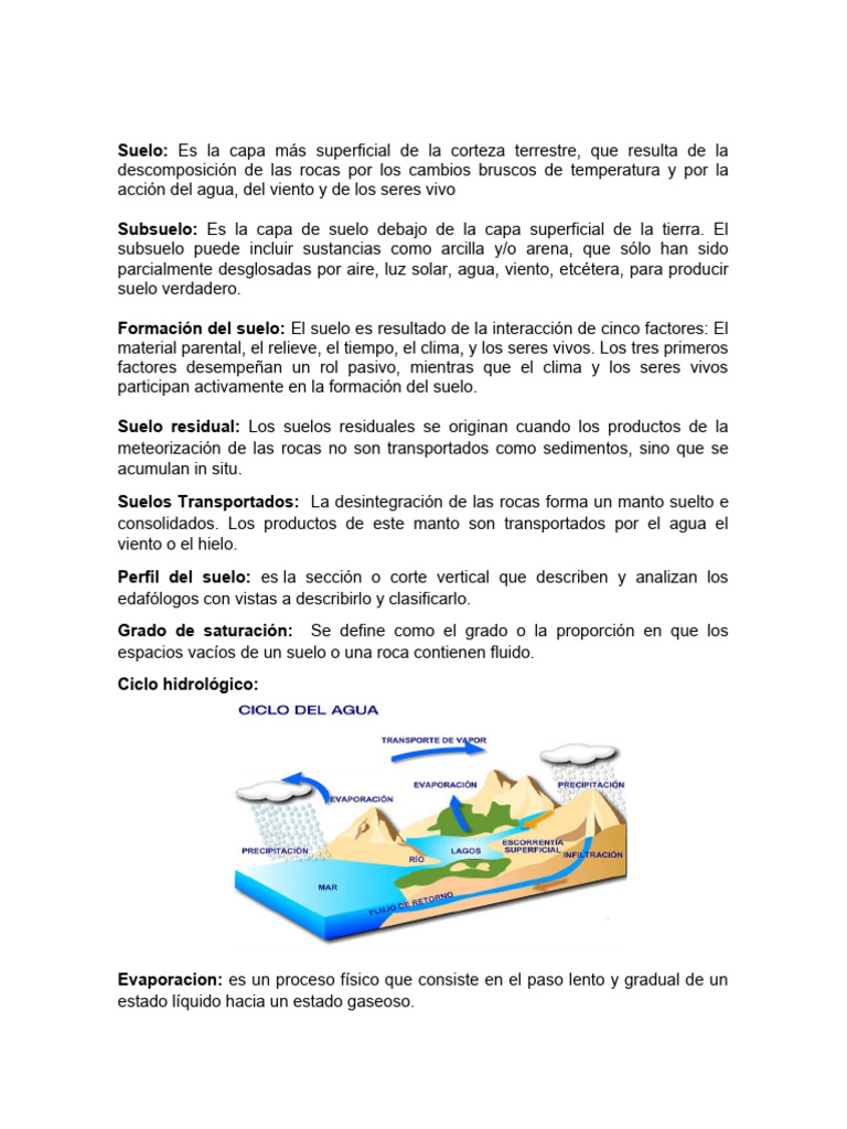 HIDROGEO | PDF | Suelo | Agua