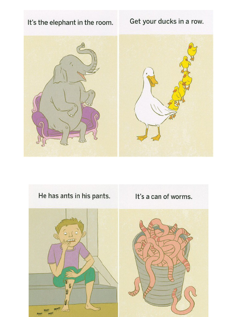 Idioms Illustrated | PDF