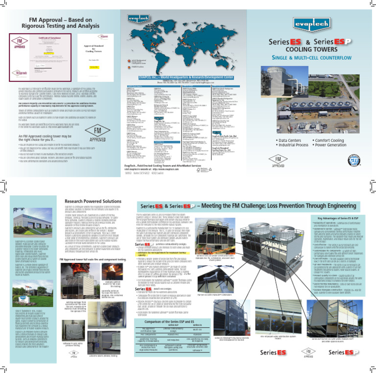 FM Approval - Based On Rigorous Testing and Analysis: Cooling Towers ...