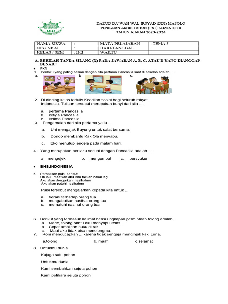 Pas Tema 5 2024 | PDF