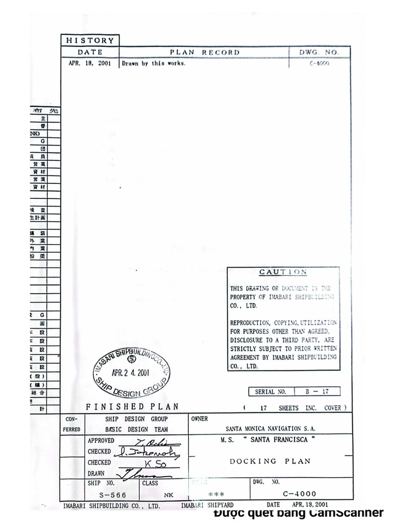 Docking Plan Pacific 01 | PDF