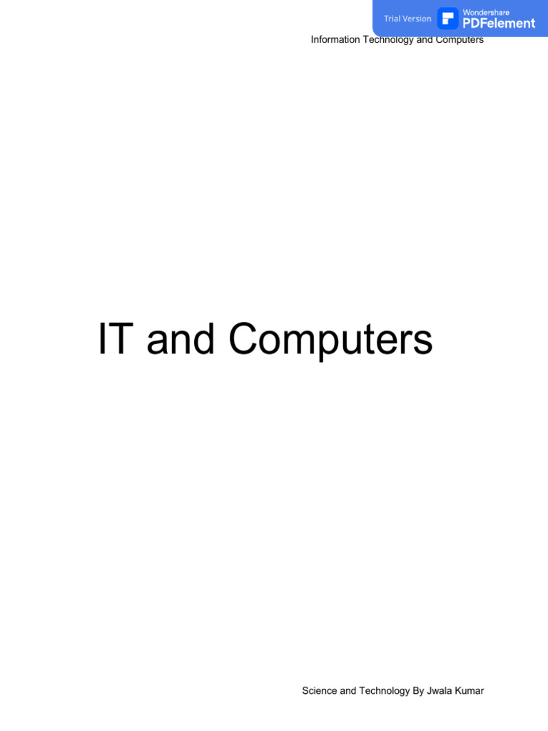 Unit 5 IT and Comp PDF 2 | PDF | Cloud Computing | Big Data