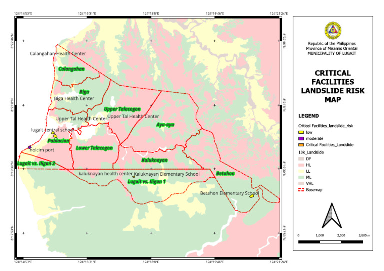 Critical Facilities Landslide Risk Map | PDF