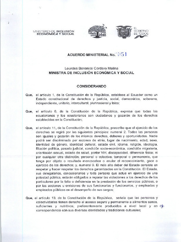 Acuerdo No. 051 Norma Tecnica Servicios Gerontológicos | PDF