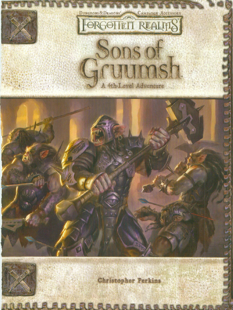 DND 3.5e Forgotten Realms - Sons of Gruumsh | PDF