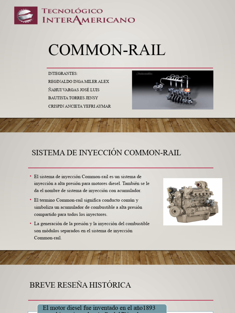 Common Rail | PDF | Inyección de combustible | Propulsión