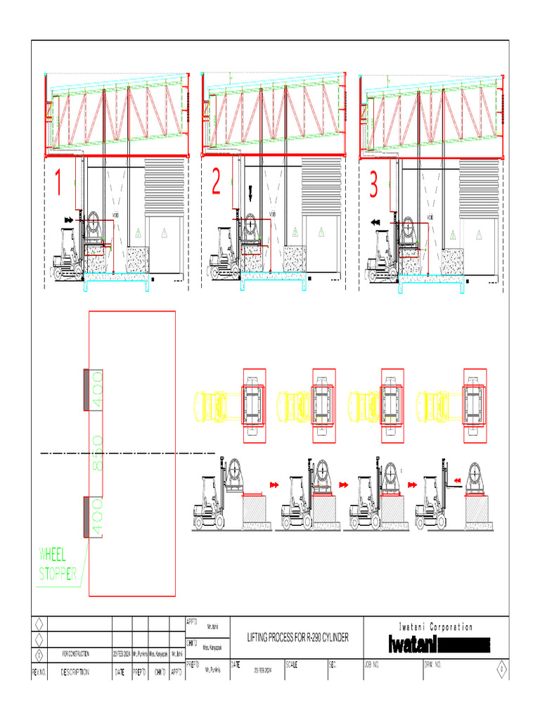 Forklift Service Process Rev.4 | PDF