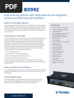 Collins - MMR - GNSS - RECEIVER - GLU-2100 Data Sheet | PDF | Aviation