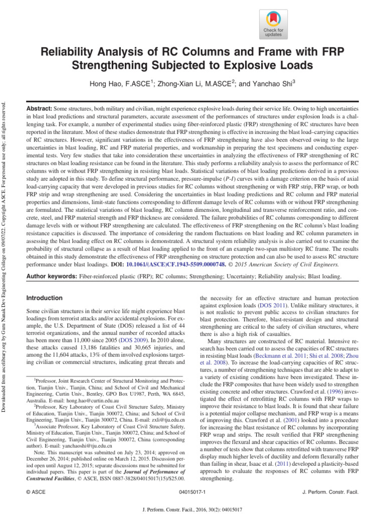 Explosive Load Software | PDF | Fibre Reinforced Plastic | Reliability ...