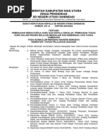 SK Panitia Asesmen Sumatif Akhir Semester Ganjil 2024 | PDF