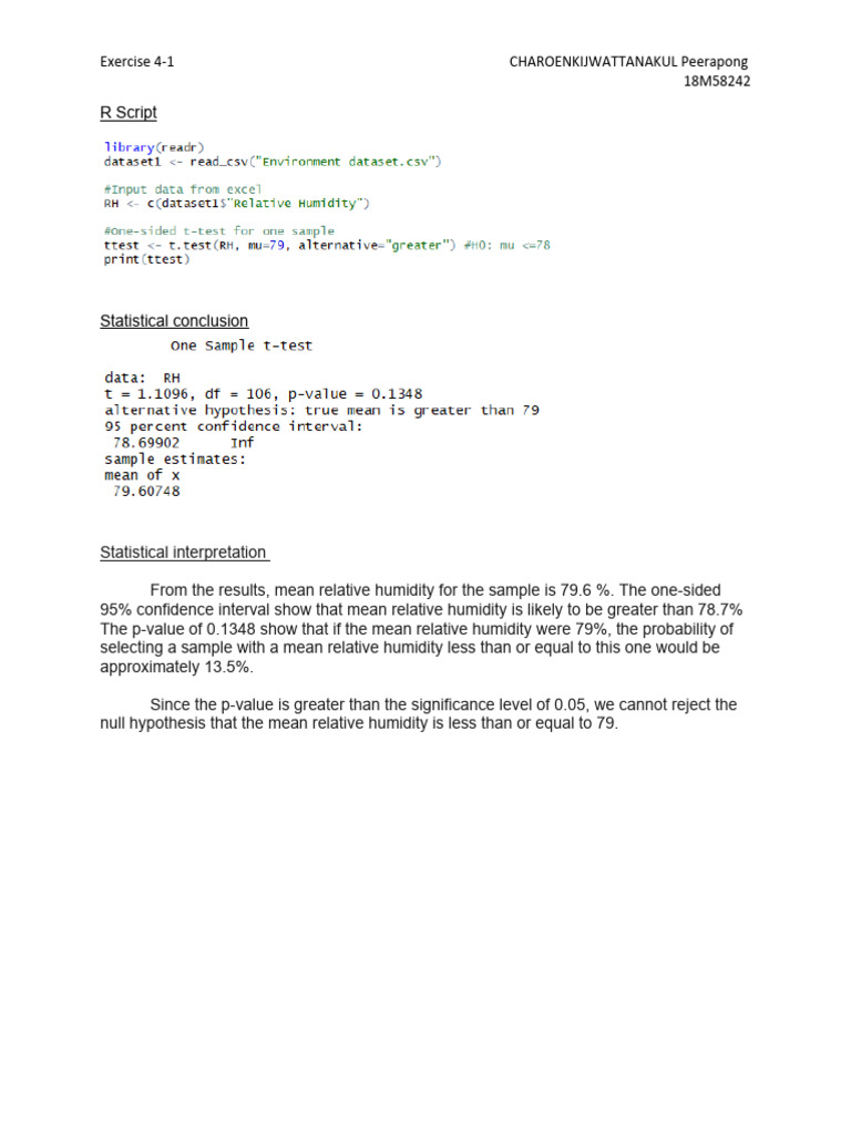 Exercise4 1 | PDF | Science & Mathematics