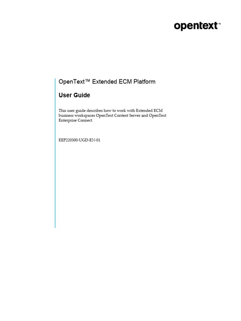 Extended ECM User Guide | PDF | Microsoft Outlook | Metadata