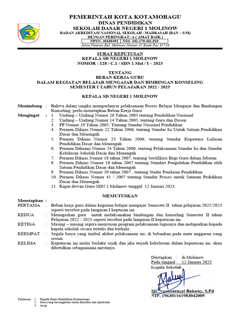 SKPT Semester 2 - Tp. 2022-2023 | PDF