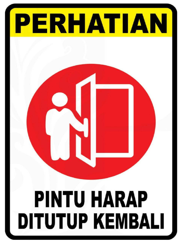 Pintu Tutup Kembali | PDF