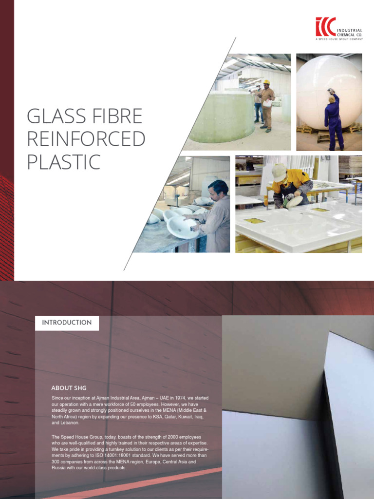 ICC Brochure | PDF | Fiberglass | United Arab Emirates