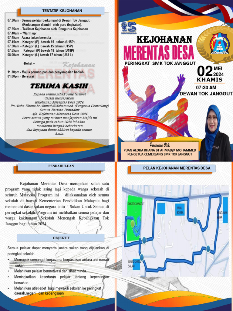 Buku Program Kejohanan Merentas Desa SMKTJ | PDF