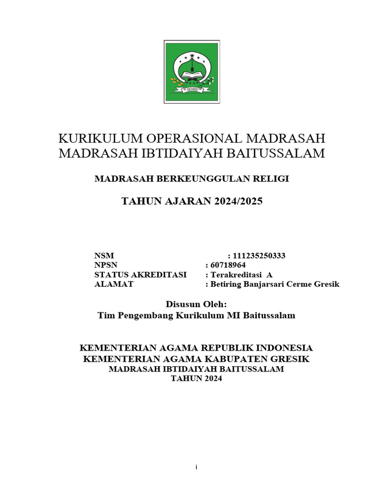 Kom Mi Bisa 2024-2025 | PDF