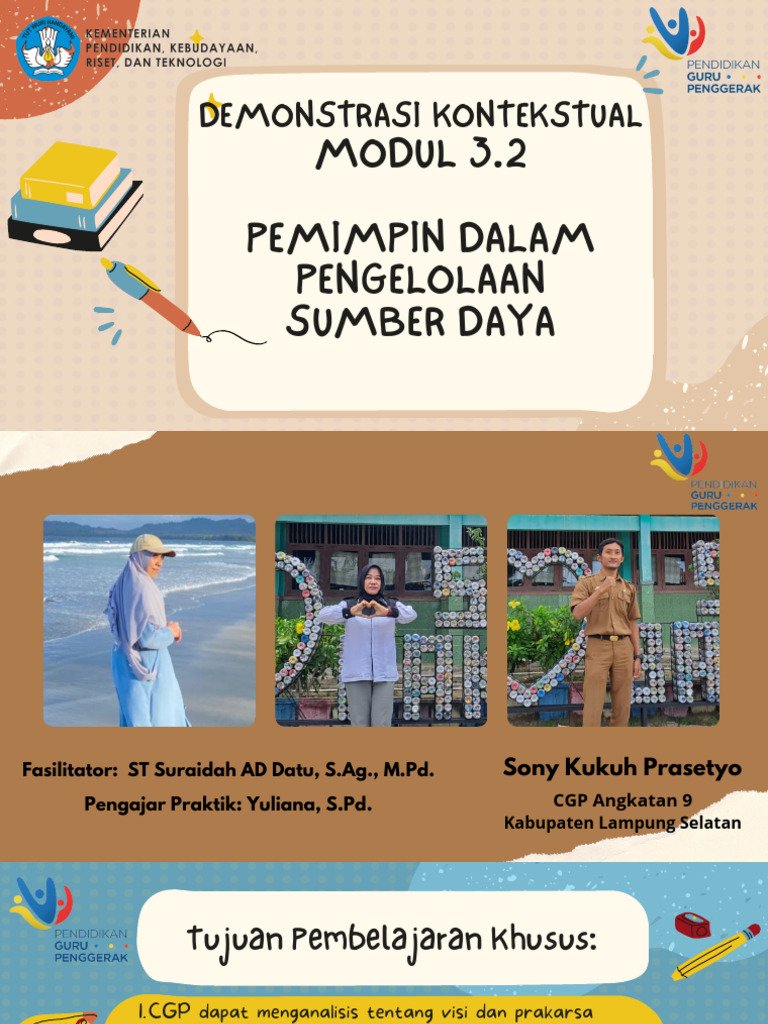Demonstrasi Kontekstual Modul 3.2 | PDF | Karier & Perkembangan