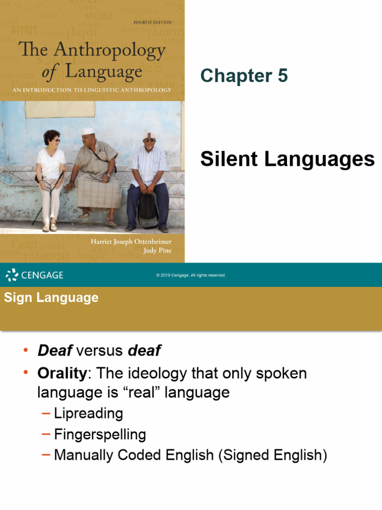 Chapter 5 Silent Languages | PDF | Sign Language | American Sign Language
