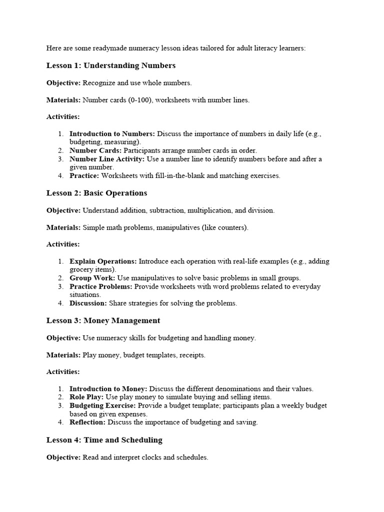 Adult Maths - Numeracy | PDF | Data | Cognition