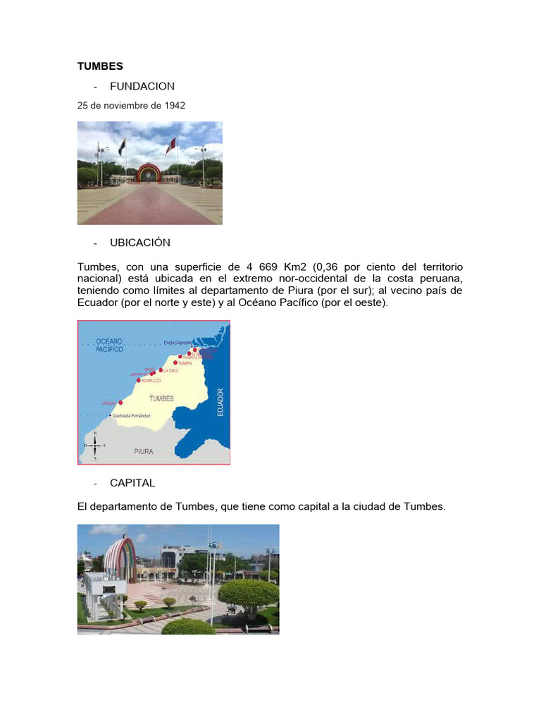 TUMBES | PDF