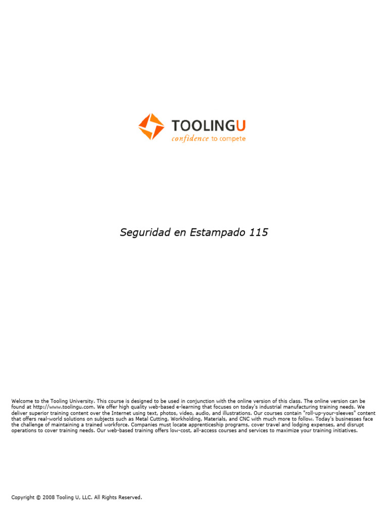 Seguridad en El Estampado | PDF