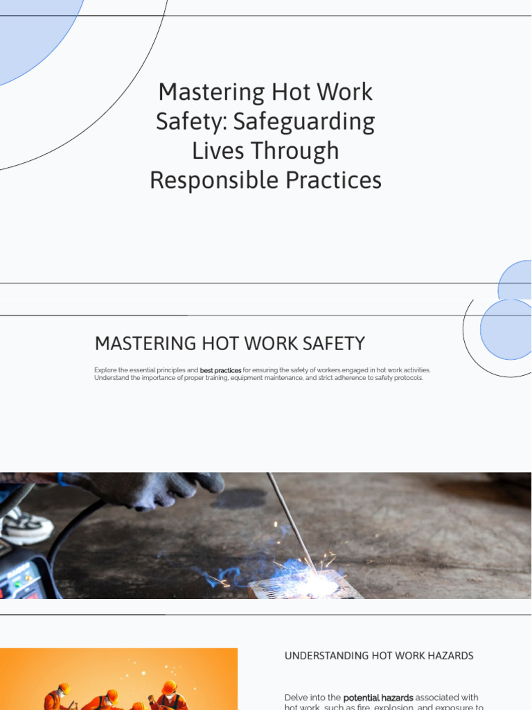 Slidesgo Mastering Hot Work Safety Safeguarding Lives Through ...