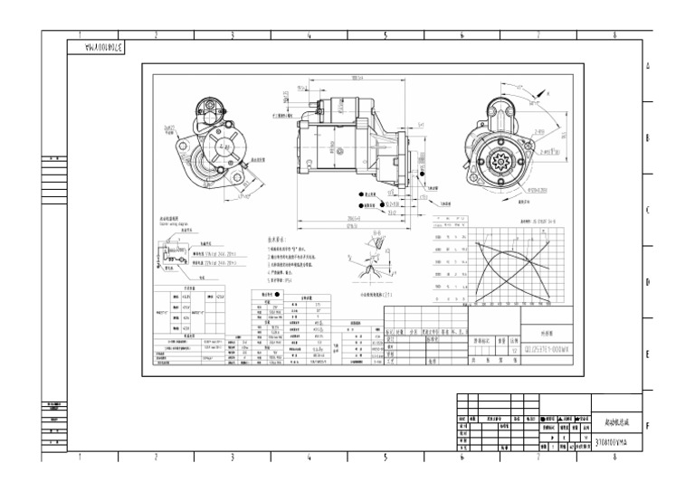 Starter Assembly Drawing | PDF