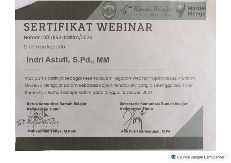 RHK 4 Kombel 3 | PDF