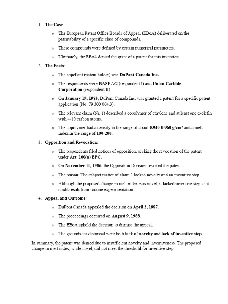 The Case Patent | PDF | Prior Art | Glossary Of Patent Law Terms