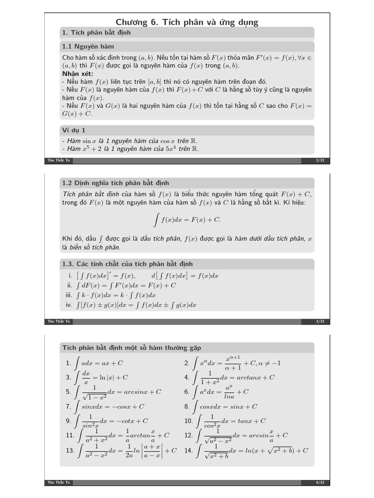 Slide - Toán NG D NG - Chương 6 | PDF