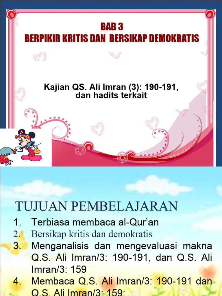 Berpikir Kritis dalam Islam | PDF
