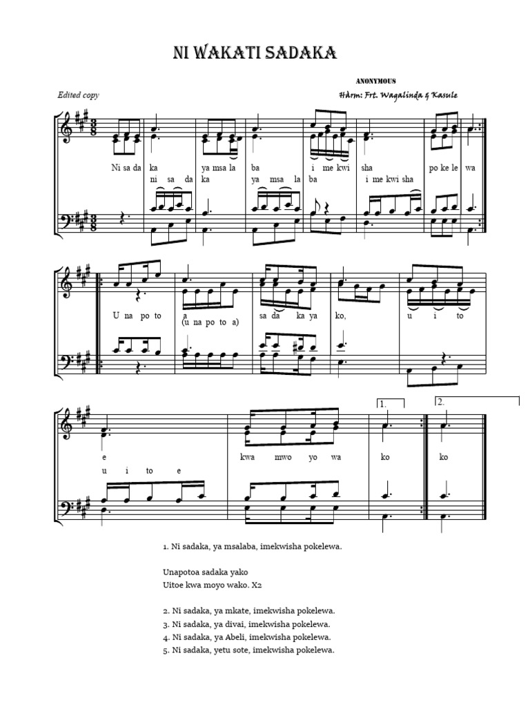 Ni Sadaka Ed PDF | PDF