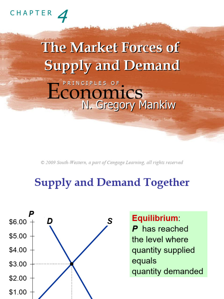 Chapter04 Slides Supply and Demand Together | PDF | Supply And Demand ...