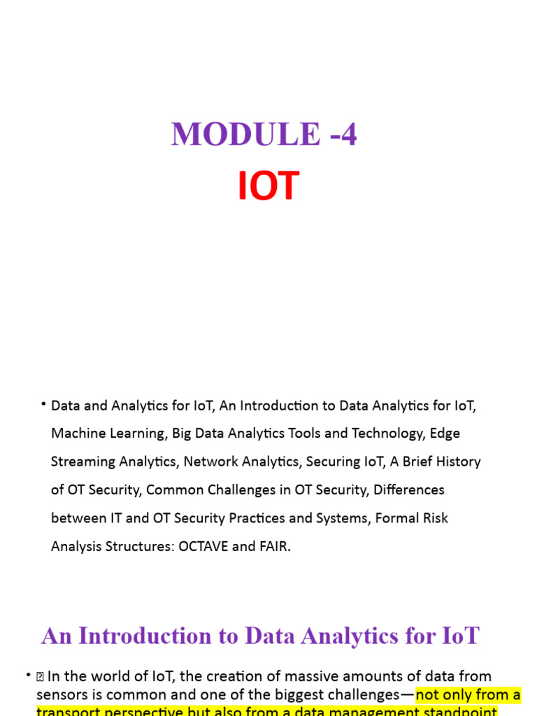 Iot Module4 RMR | PDF | Computer Security | Security