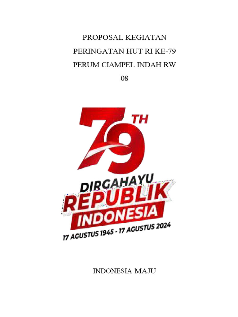 Hut Ri Ke-79 | PDF