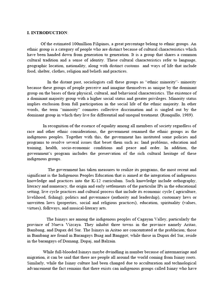 Isinay Iksp Manual | PDF | Minority Group | Wedding