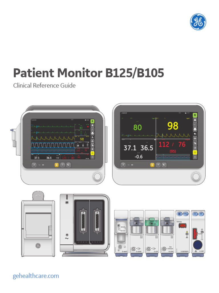 B125 B105 Clinical Reference Guide - DOC2204111 | PDF