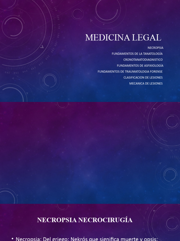 Fundamentos de Medicina Legal y Necropsia | PDF | Cadáver ...