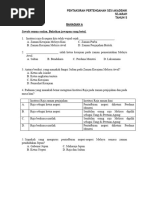 Pentaksiran Pertengahan Tahun BM Tahun 4 | PDF