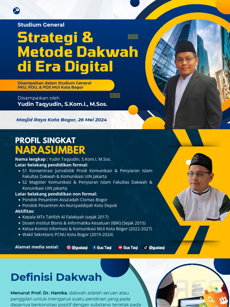 Strategi & Metode Dakwah Di Era Digital | PDF