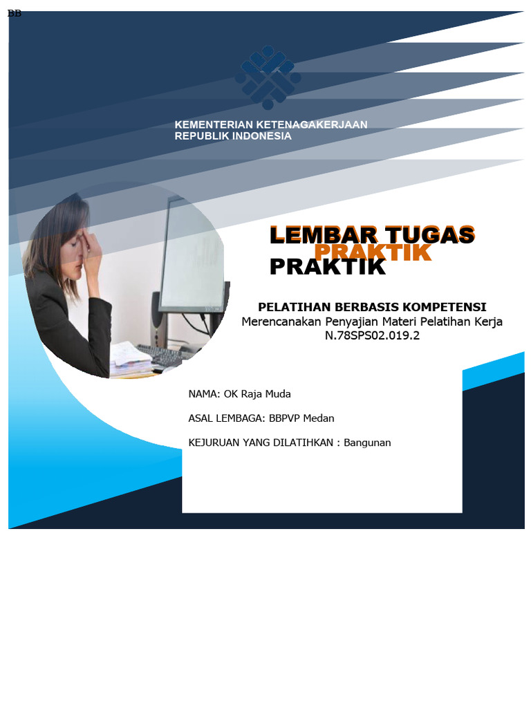 Lembar Tugas Praktik Penyajian Materi - Ok Ver 2 | PDF