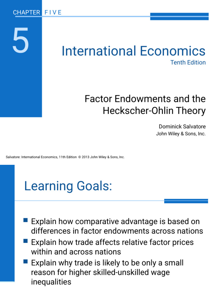 Ho Theory - 240402 - 150035 | PDF | International Economics | Economics