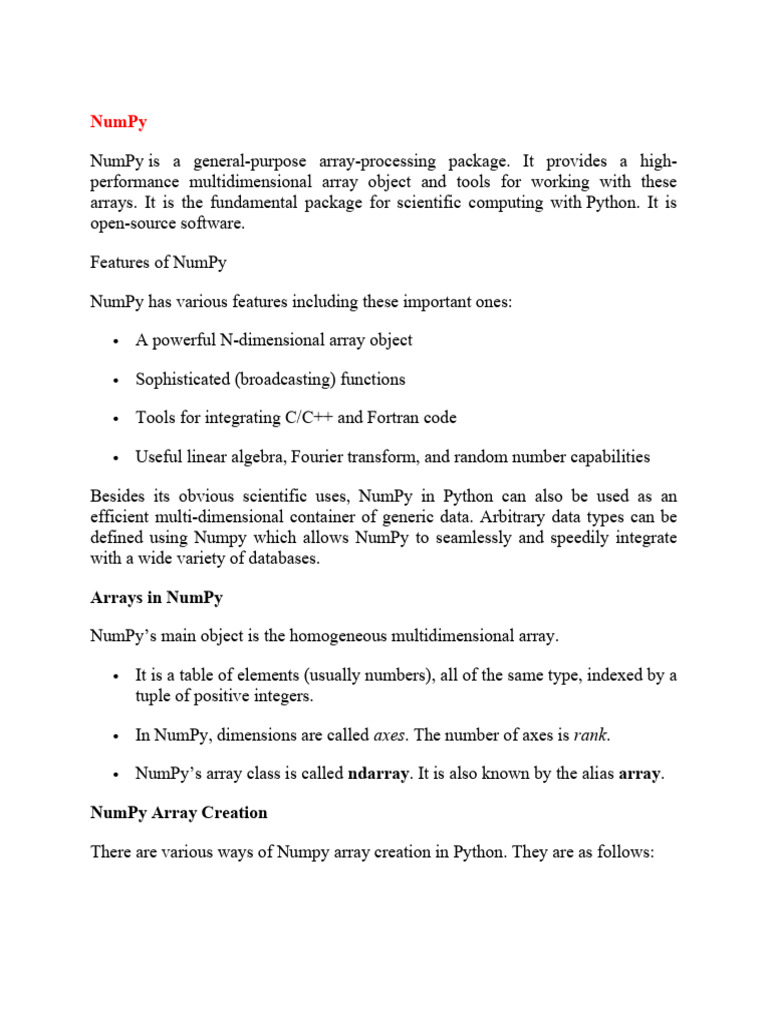 python-notes-BCC-302 (Unit - 05) | PDF | Matrix (Mathematics ... python-notes-BCC-302 (Unit - 05) | PDF | Matrix (Mathematics ...