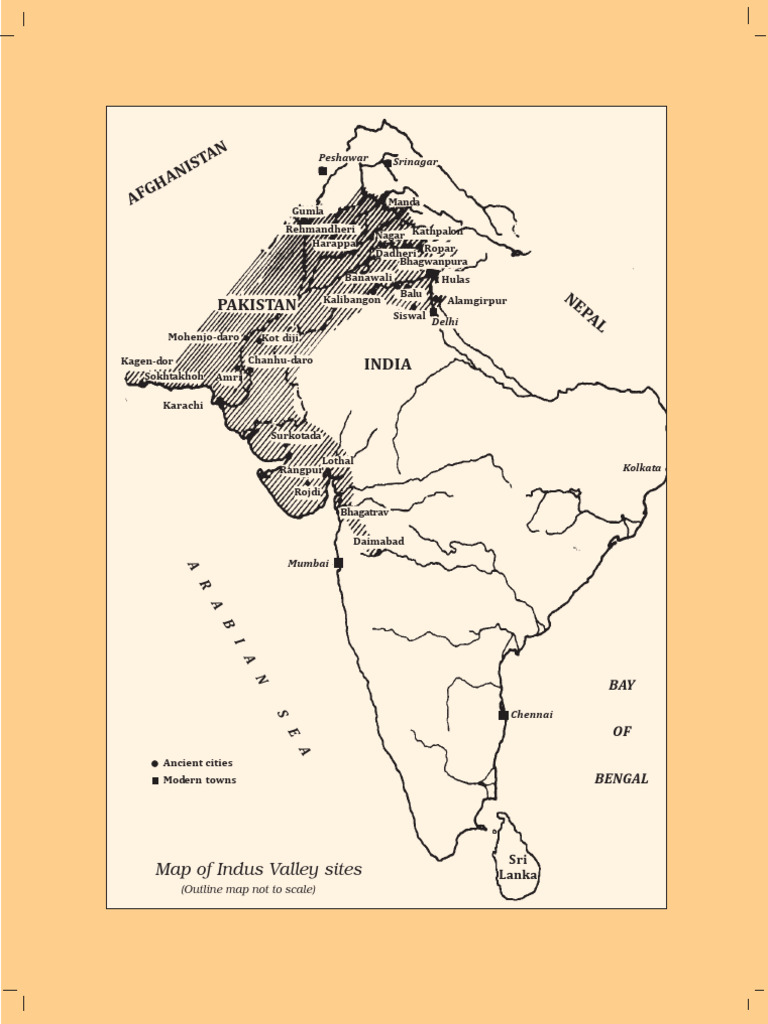 IVC Official Map | PDF | Indus River